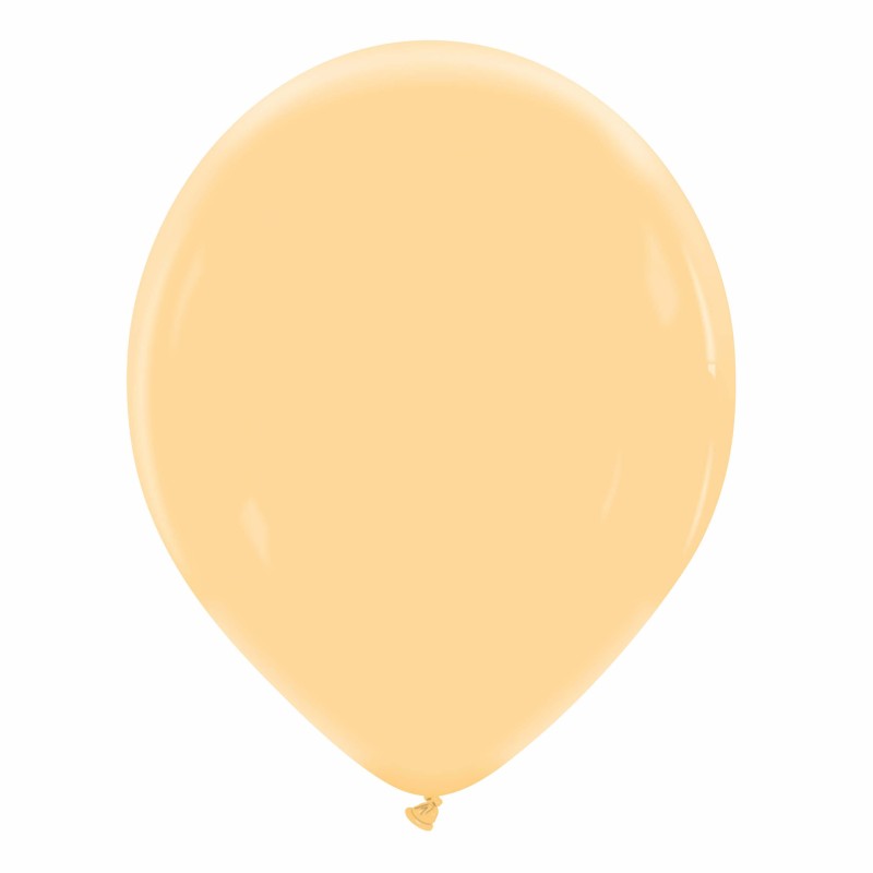 14” Apricot Latex Balloons (50 count) – U.S. Party Co.
